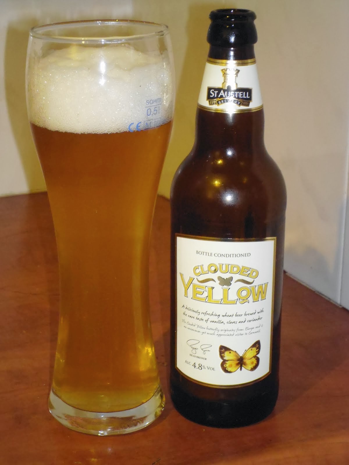 Beer Tasting: 300 before you die: St Austell Clouded Yellow