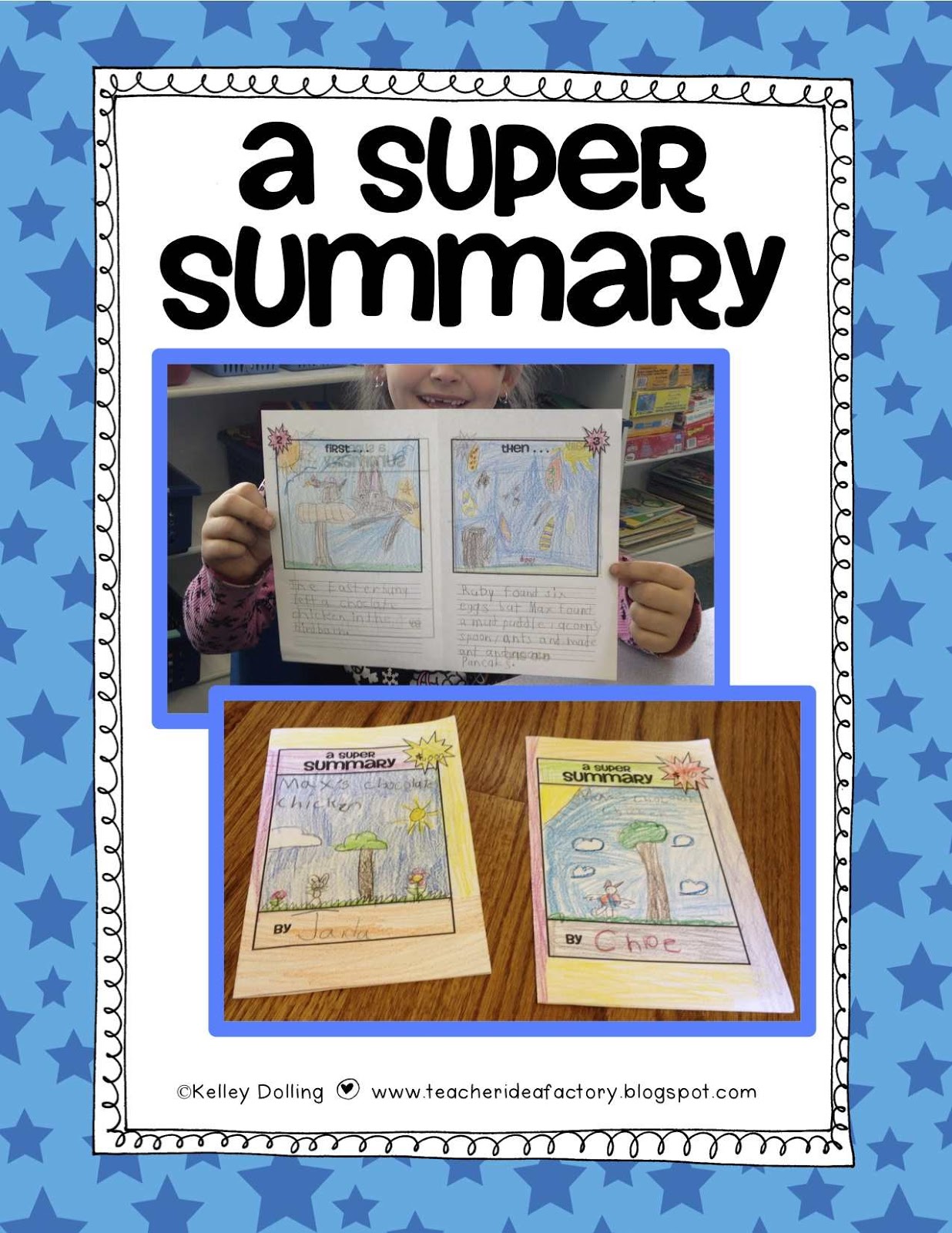 ROCKIN' RETELL - AN "OUT OF THE BOX" SUMMARY PACKET - Teacher Idea Factory