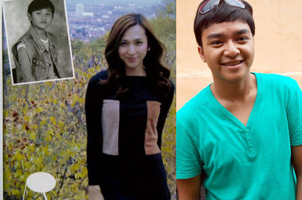 Foto Mantan Artis Cilik Reynaldi Rachman/Dena Rachman ( TransGender ...