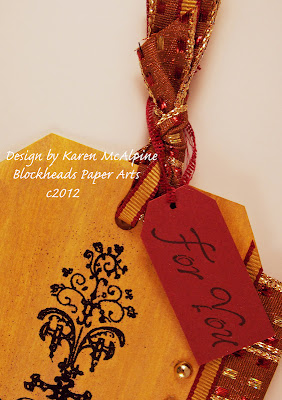 Dreaming and Creating: Felling Regal Tags with Metallic Stains