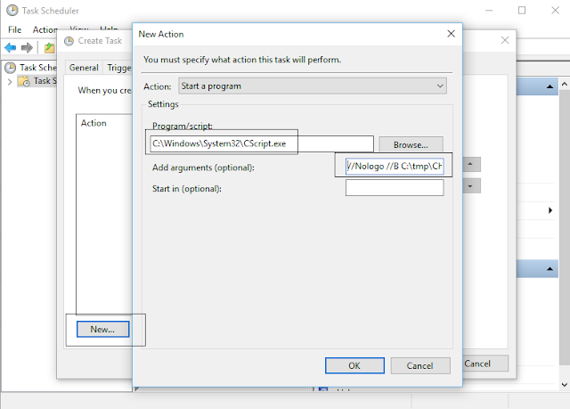 Code Samples: VBScript: Task Scheduler in Windows | Task On Startup