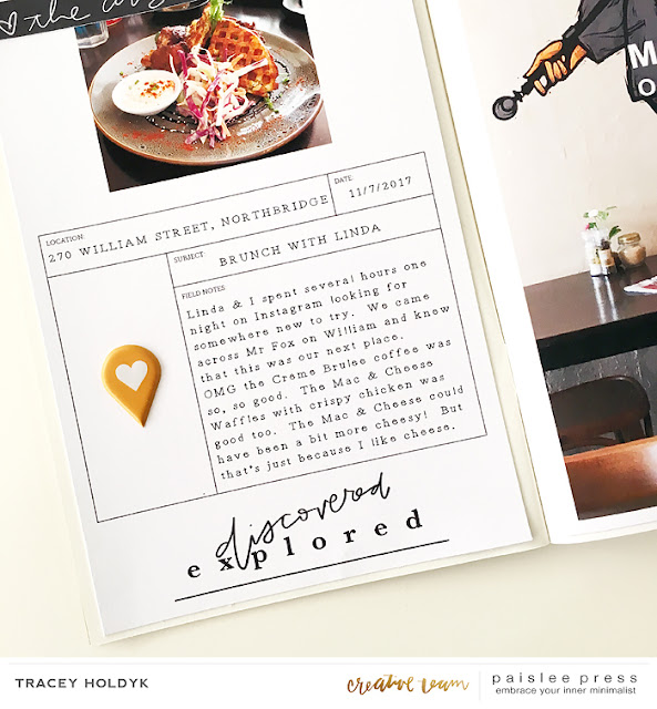 Tracey Holdyk: Travelogue templates by Paislee Press...