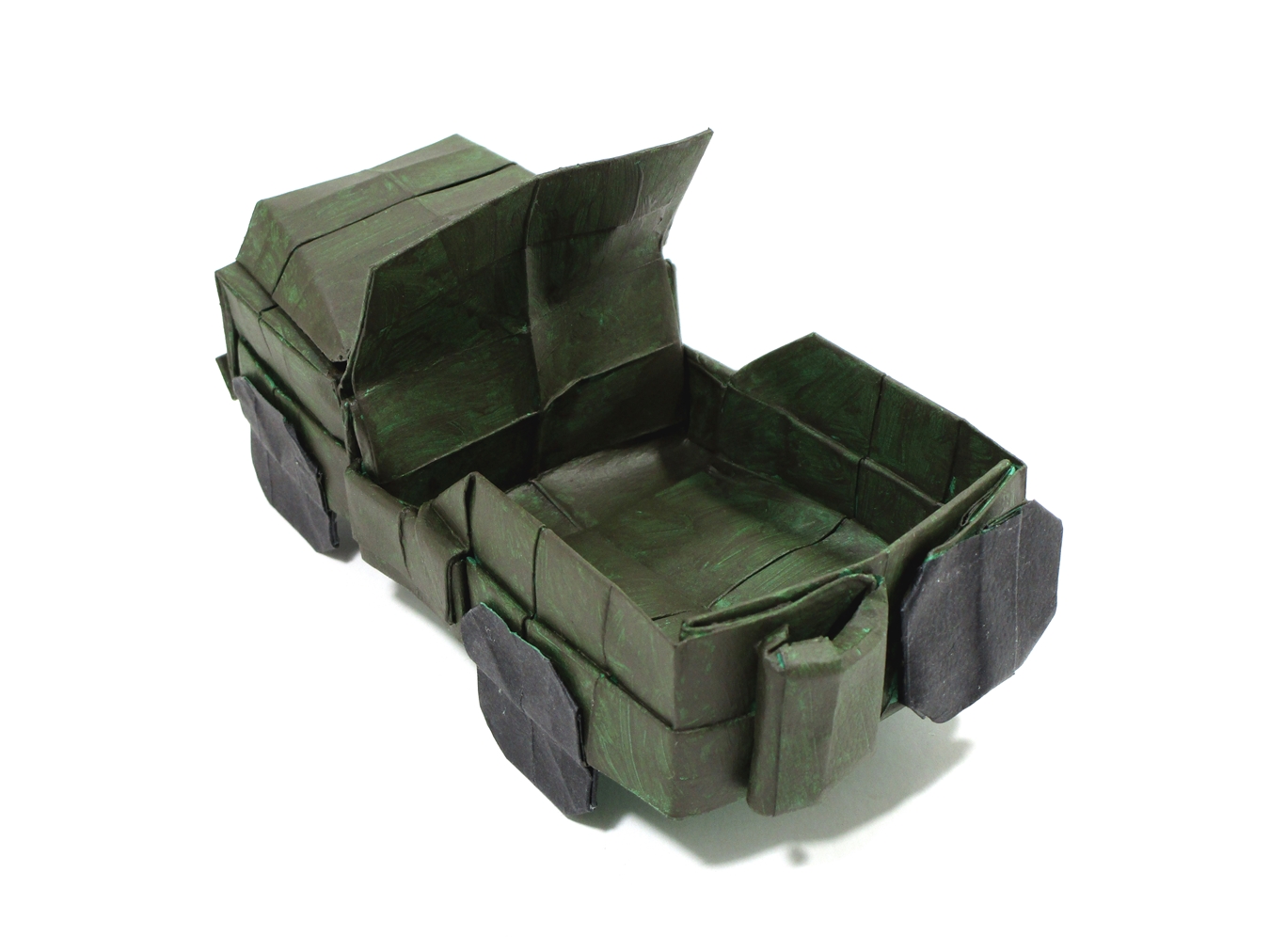 Mariano-Mi mundo el Origami: Jeep Willys M38A1