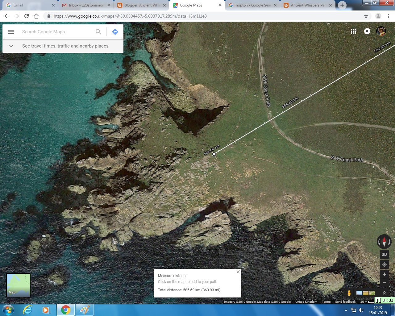 Ancient Whispers Penwith: The St. Michael/Mary Alignment, The Hurlers ...