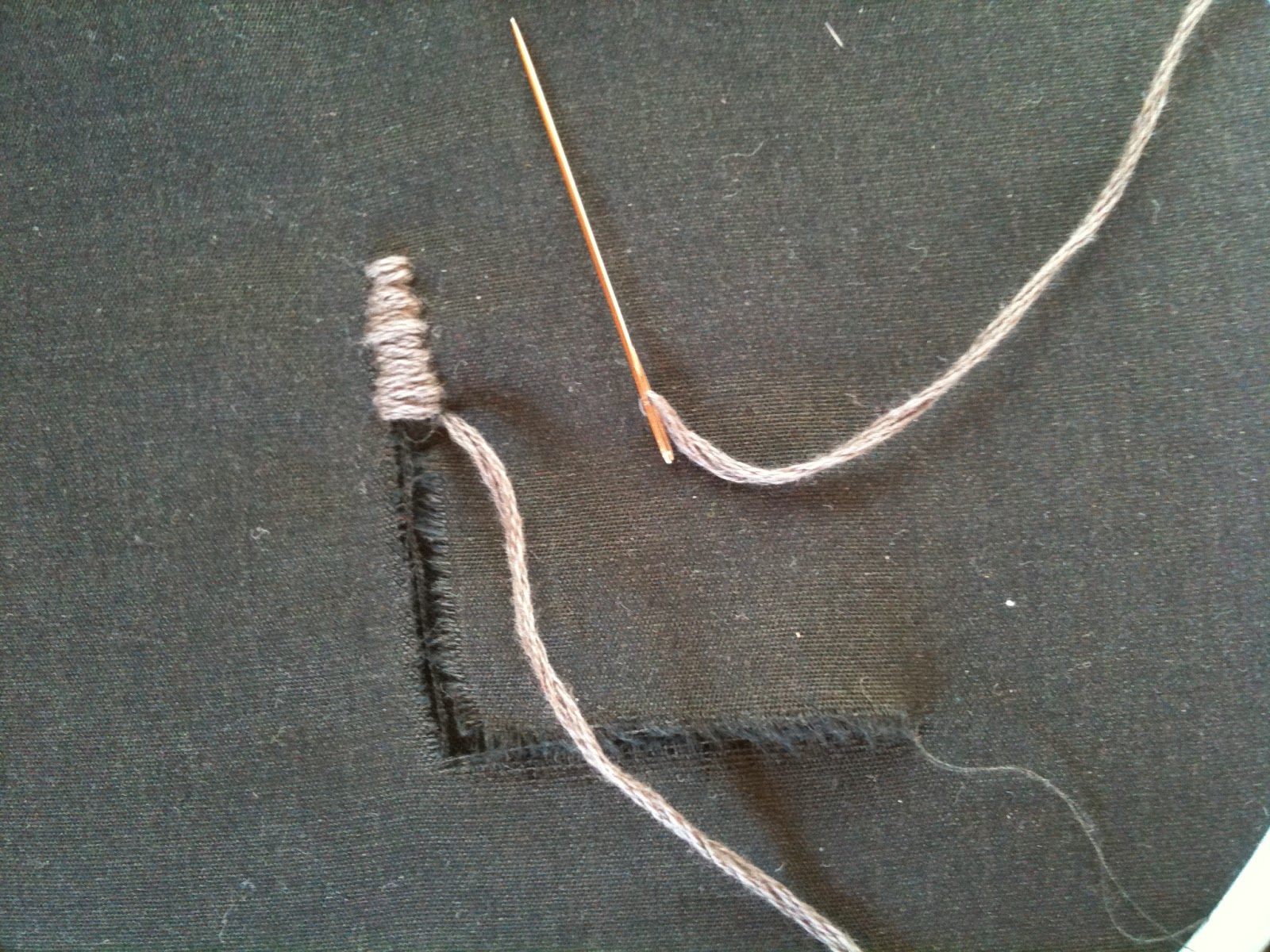 La Imagen Textil: Zurcido NADA invisible