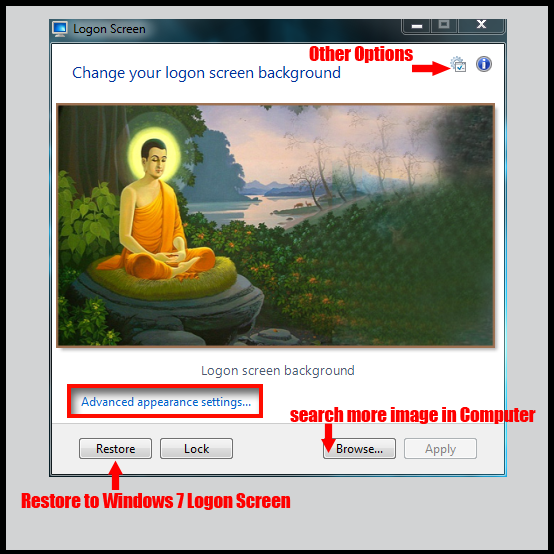 Change your Logon Screen background Image in Windows 7 | For Free