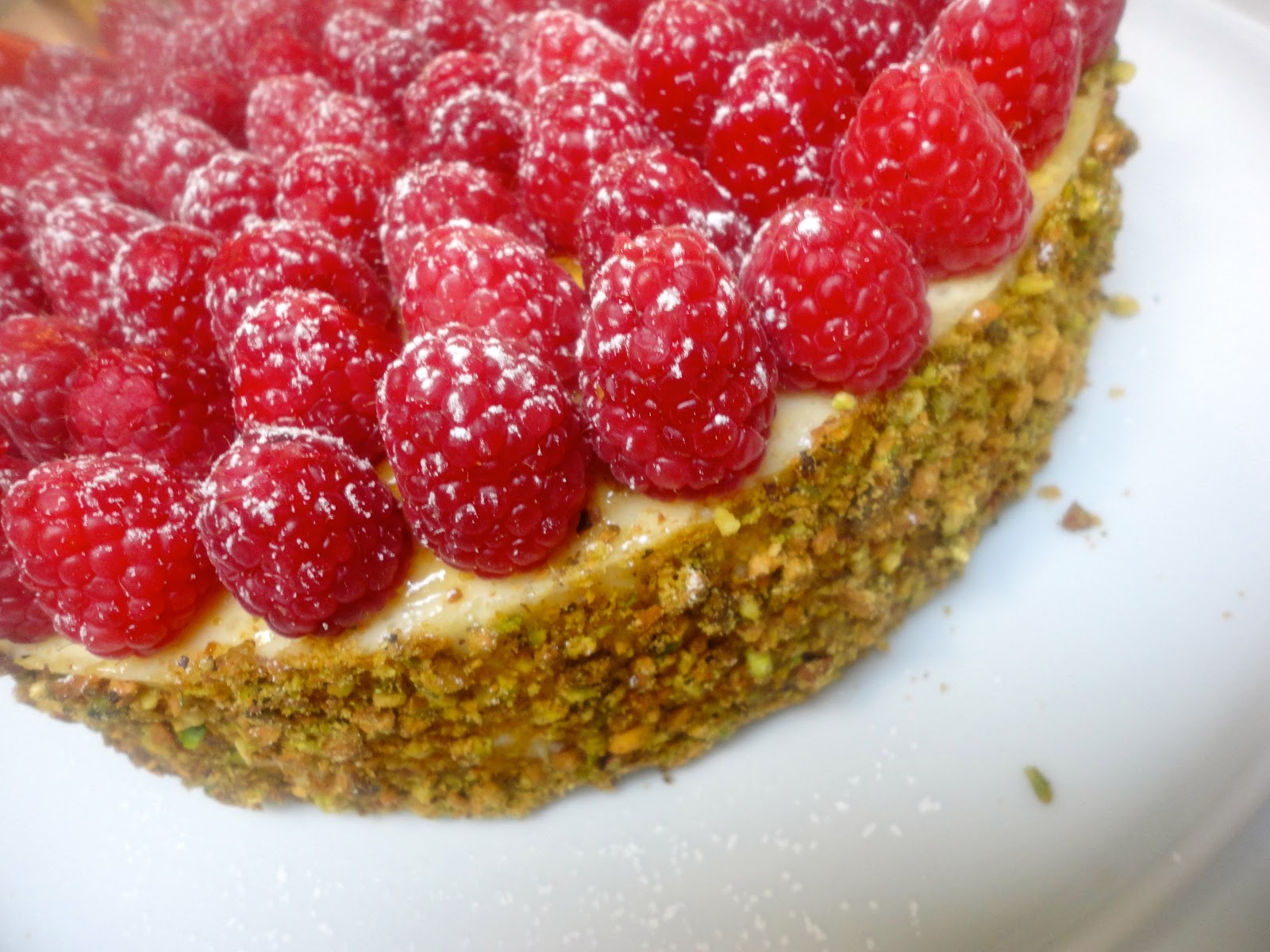 Raspberry Pistachio Cheesecake from John Barricelli of the SoNo Baking ...