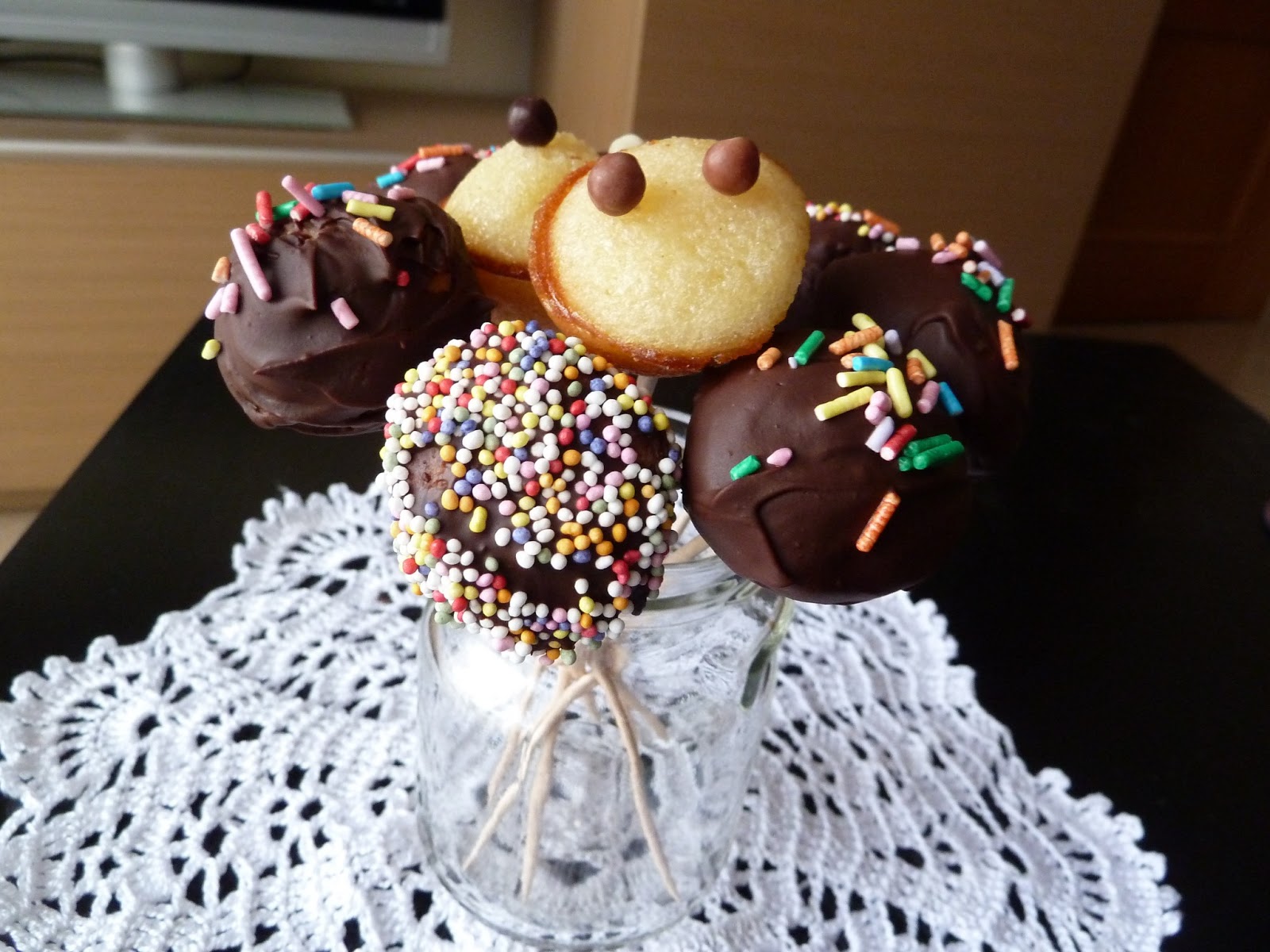 La cocina de Sariqui: Mis primeros Pop Cakes