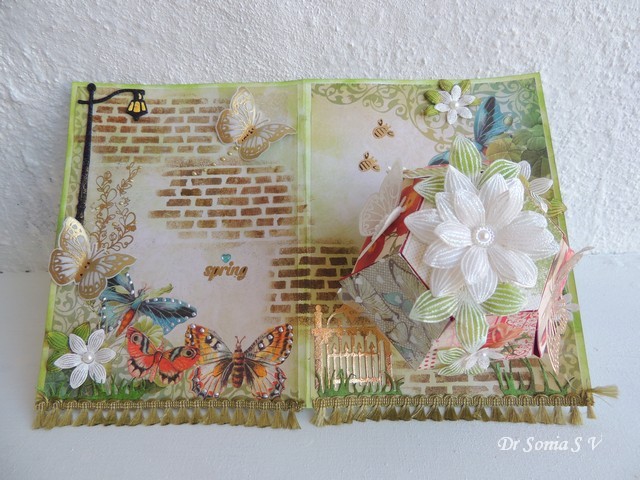 Cards ,Crafts ,Kids Projects: Spinning Pop Up Ball Card