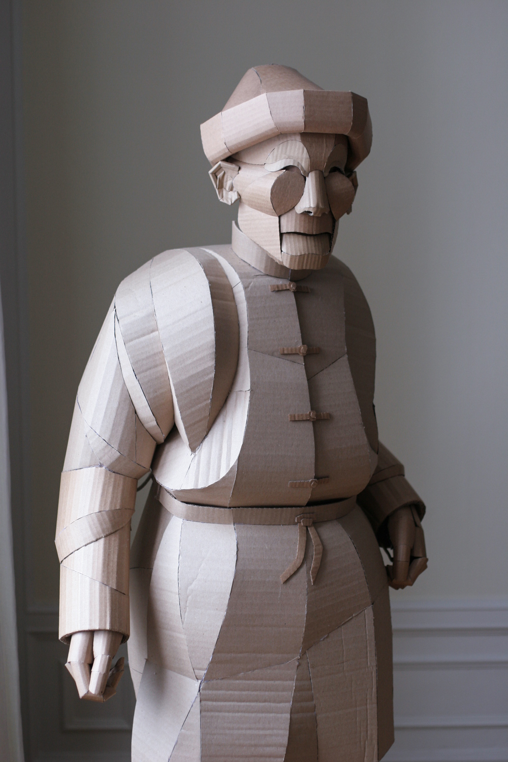 VM designblogg: Τα γλυπτά από χαρτόκουτες του Warren King