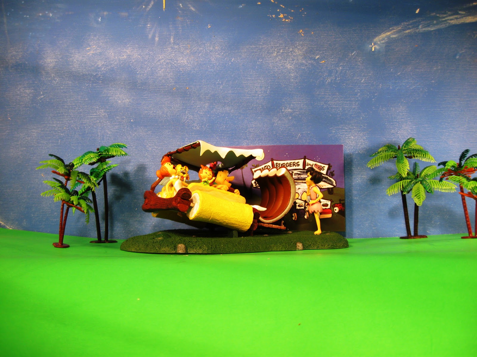 Toys And Stuff Mcfarlane The Flintstones At The Drive In
