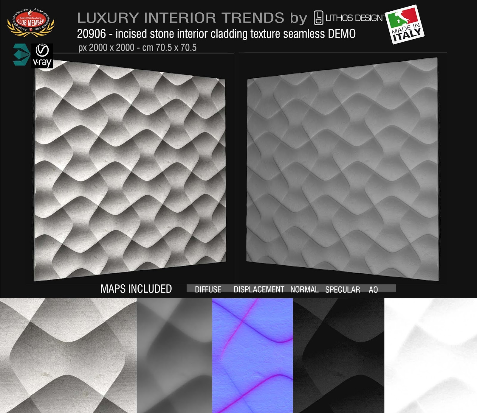 SKETCHUP TEXTURE: New royalty free textures seamless interior stone ...