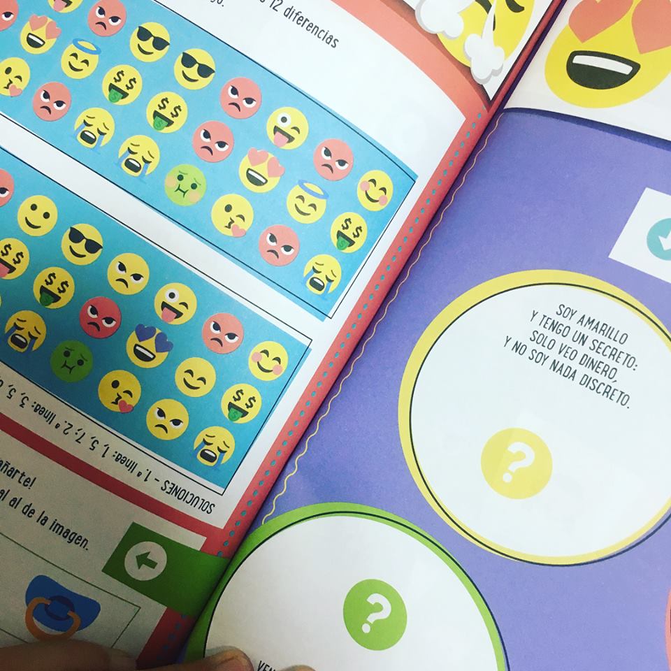 Solo yo: Que estás leyendo.- Emojimanía. Sello editorial Picarona