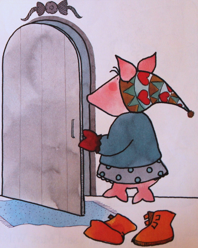 Books and Umbrellas: Geraldine's Big Snow by Holly Keller