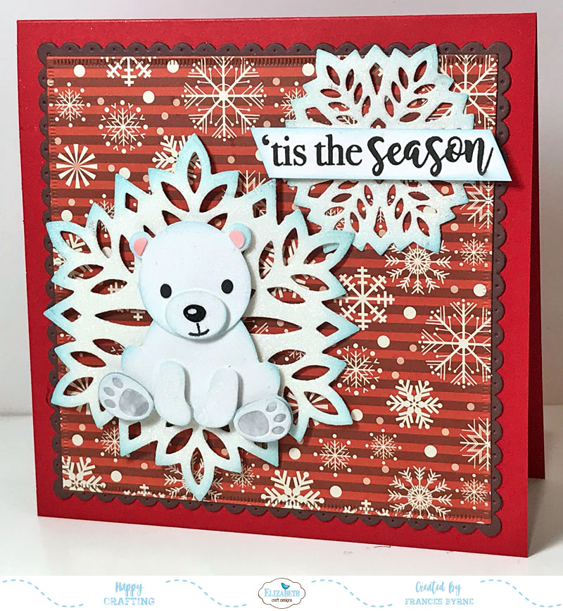 StampOwl's Studio: 'Tis the Season Polar Bear Christmas Card