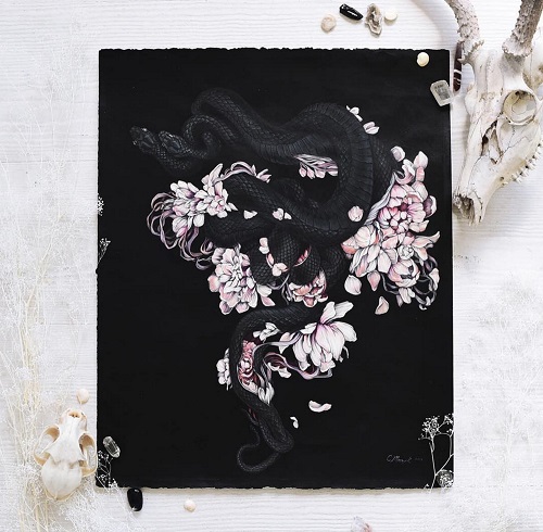 My Owl Barn: Flora and Fauna Combined in Astounding Artwork by ...