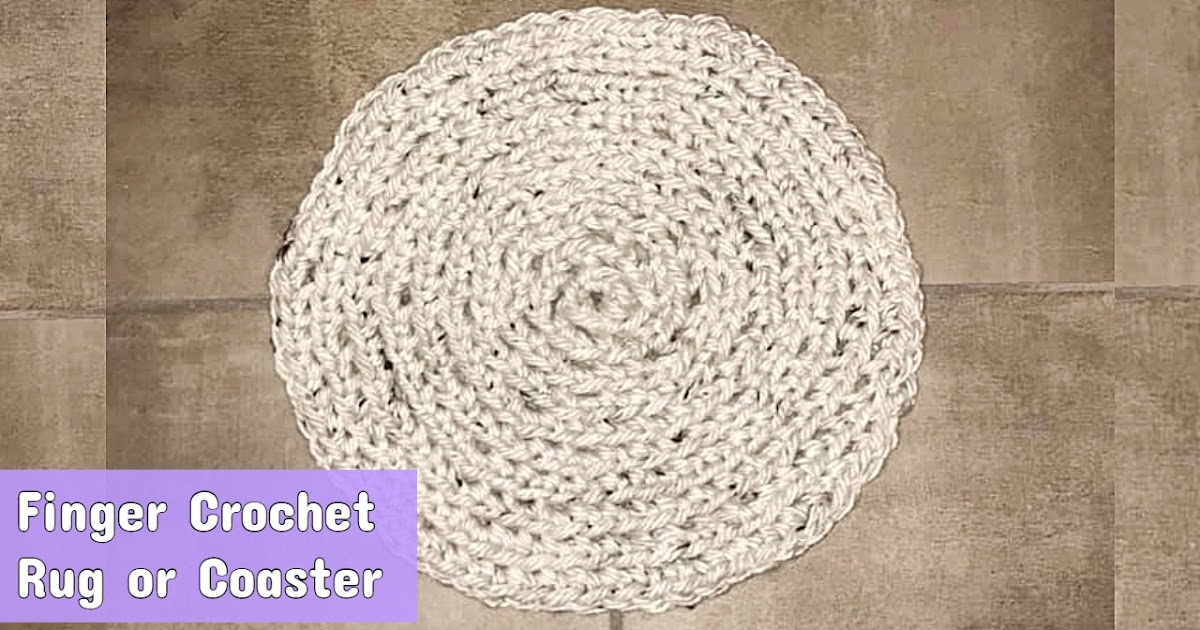 Amy's Crochet Creative Creations: How Crochet a Rug Tutorial