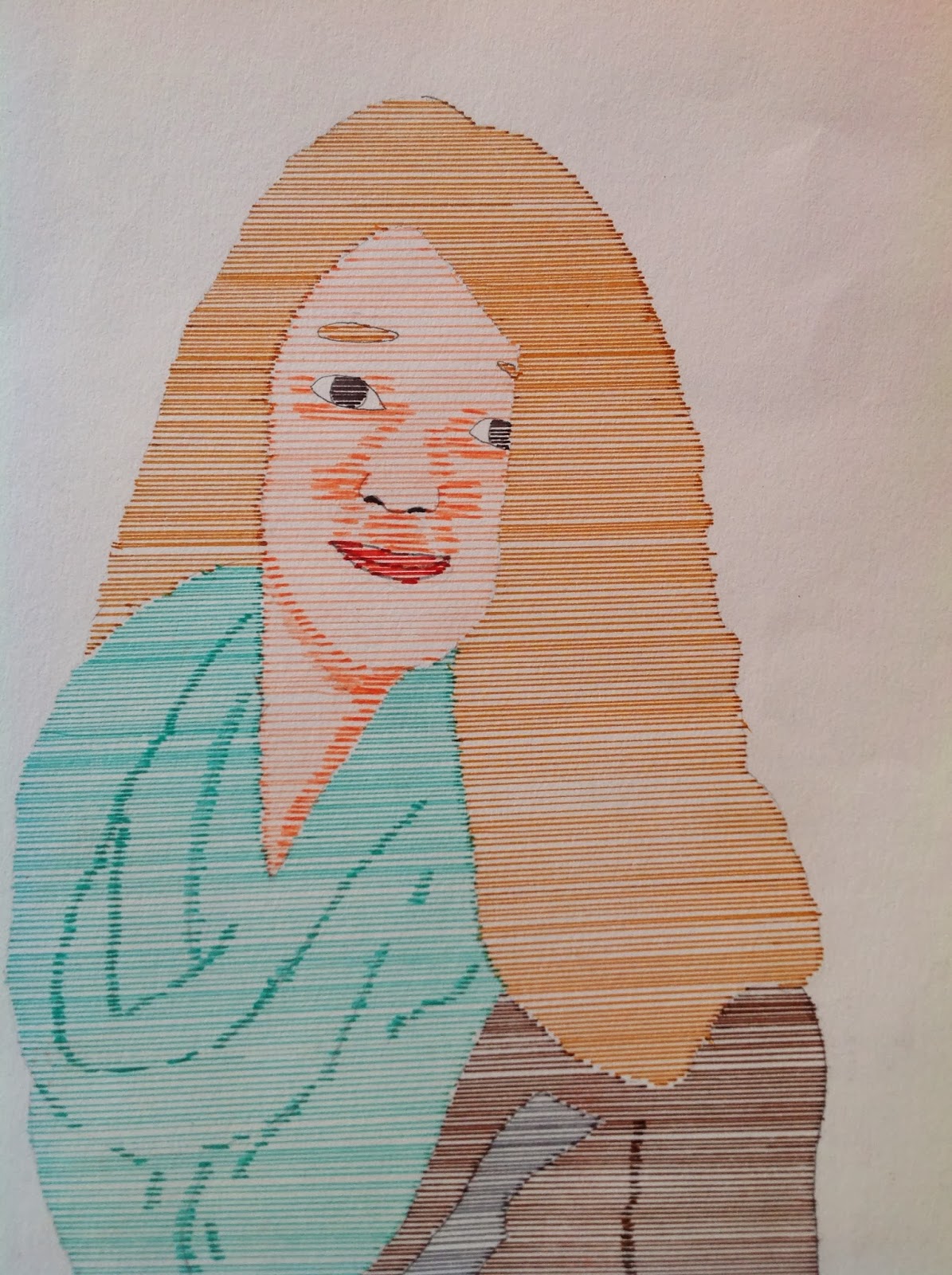 Plataforma-Arte: 1º de ESO: COLOREANDO CON PUNTO Y LÍNEA