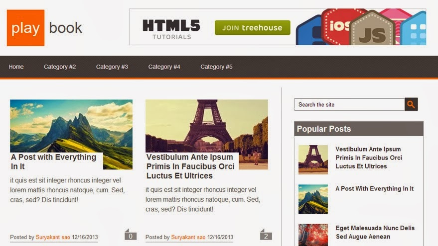 Play Book Blogger Template | webs-tools