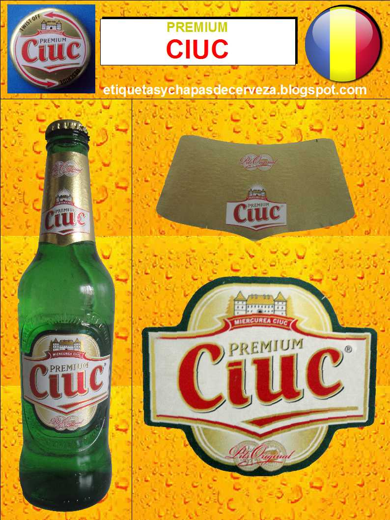 ETIQUETAS Y CHAPAS DE CERVEZA: PREMIUM CIUC