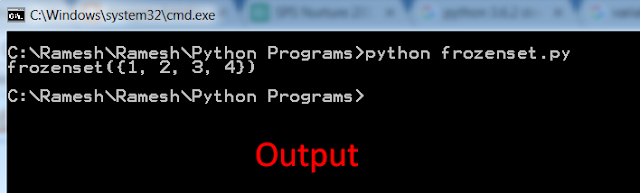 PYTHON BASICS - RAMESH'S BLOG