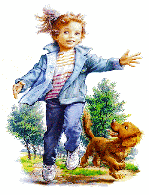 Animowane obrazki lato: Animowane obrazki i gify dzieci latem