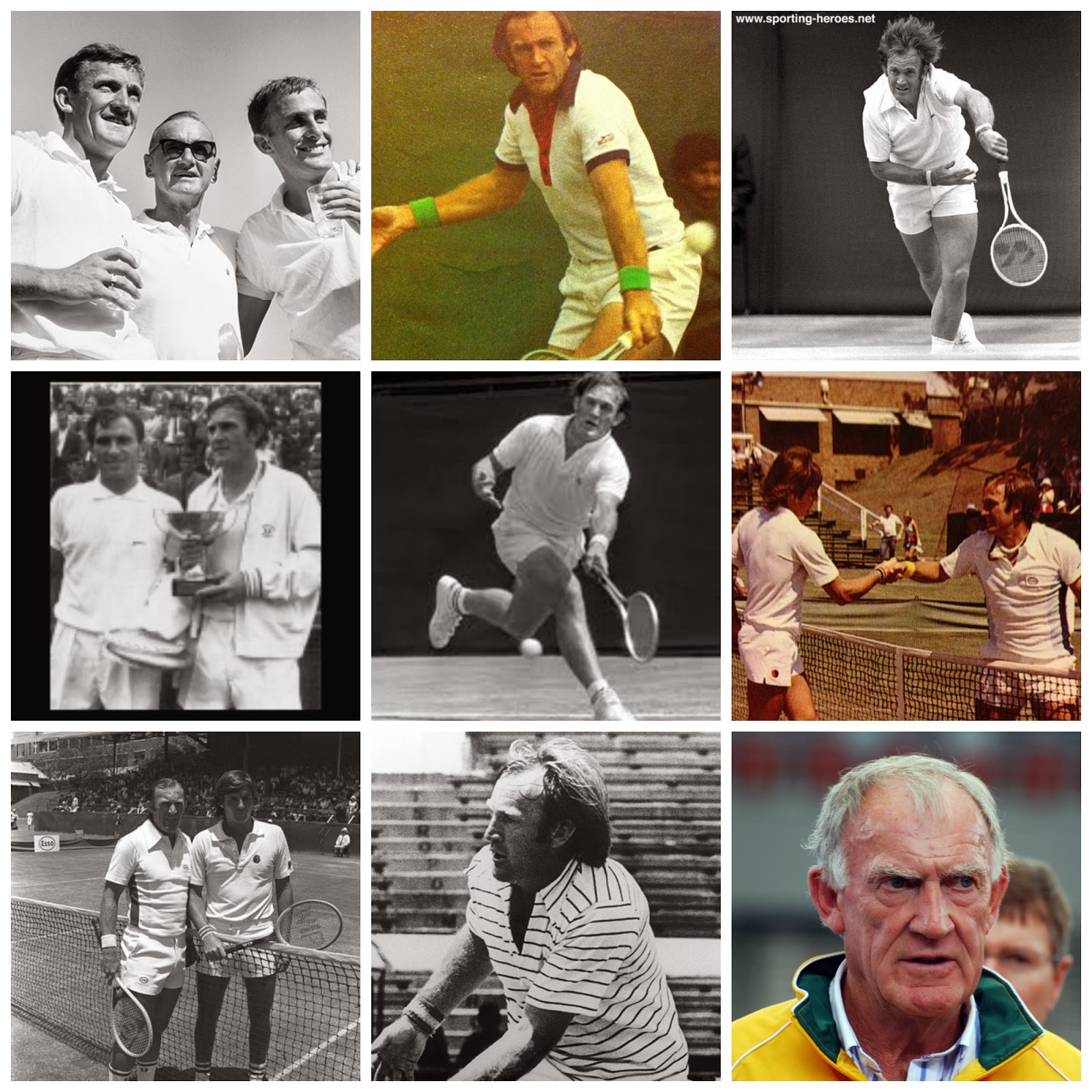 Il Museo del Tennis: LEGGENDE DEL TENNIS : TONY ROCHE