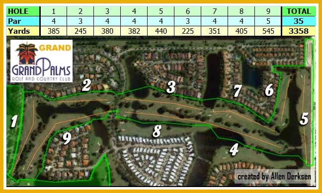 The Florida Golf Course Seeker: Grand Palms Country Club - Grand Course