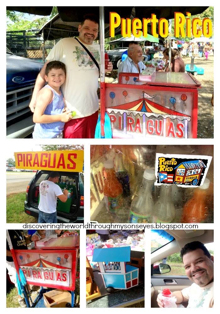 Puerto Rico Piragua Icy Sweet Treat