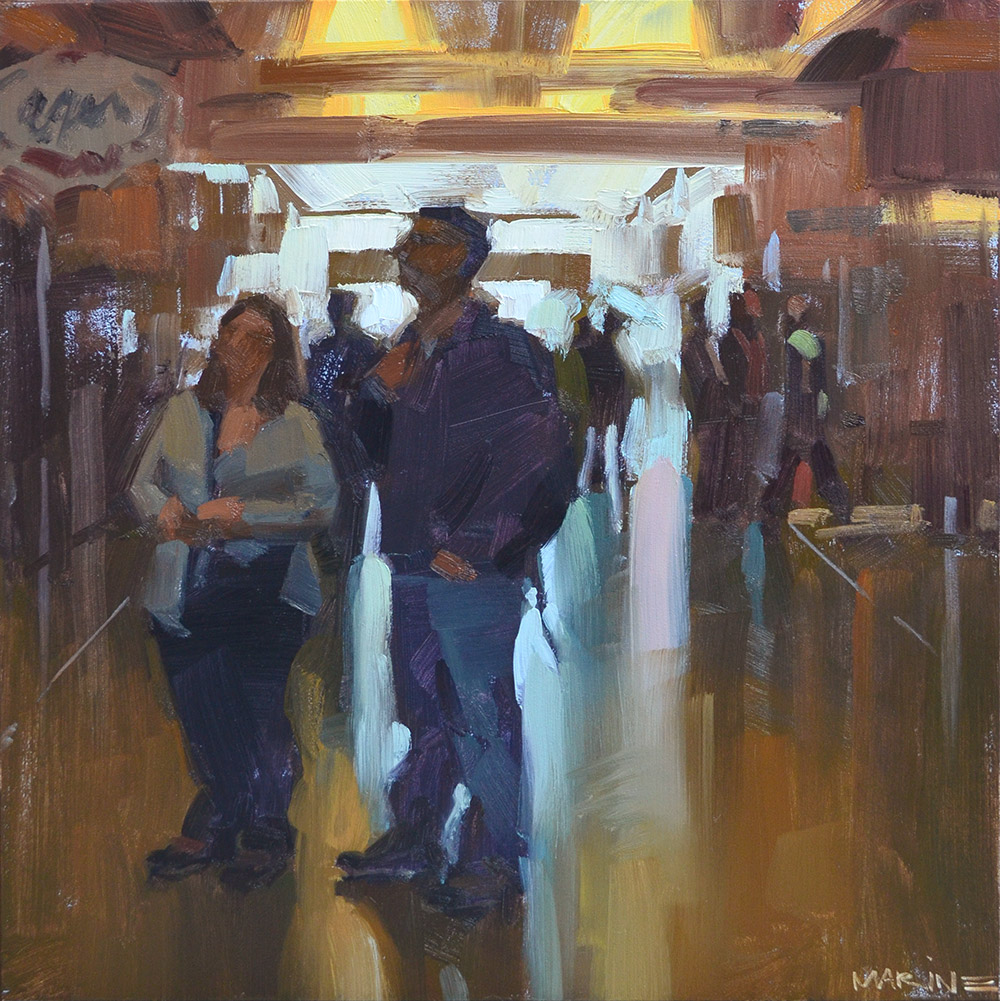 Carol Marine's Painting a Day: Considering