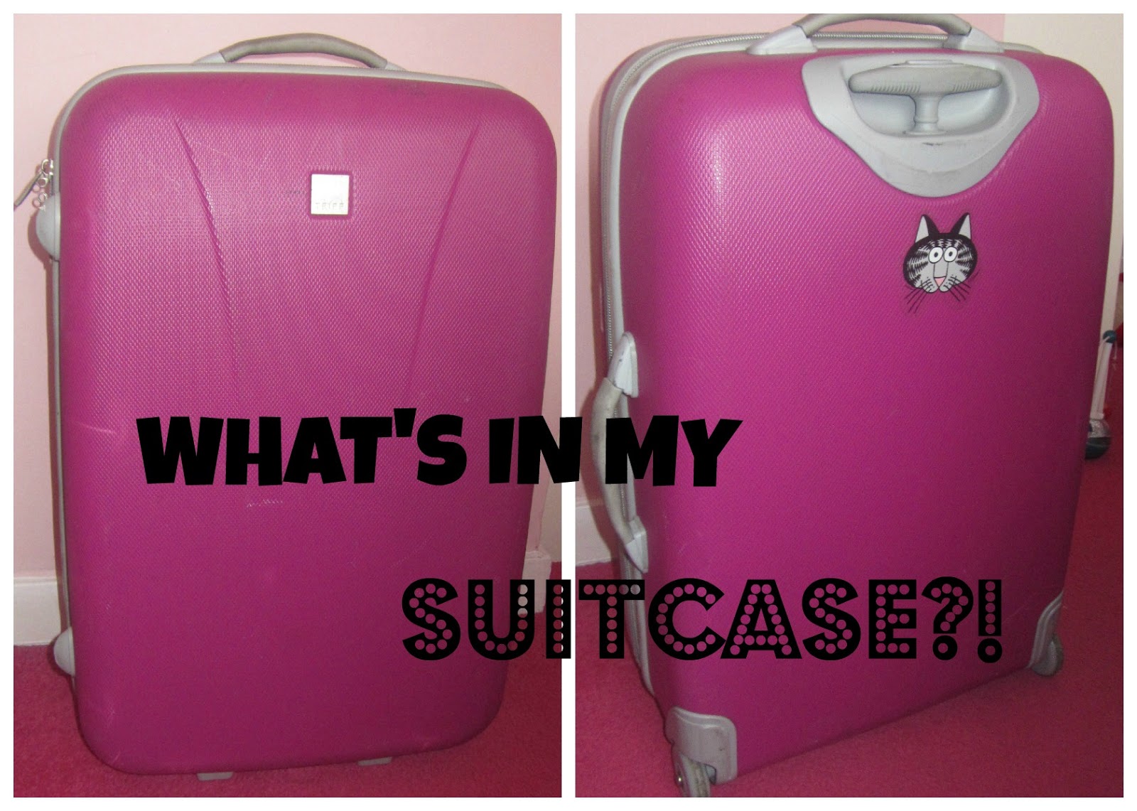 Its a Blondes Life!: What's In My Suitcase?