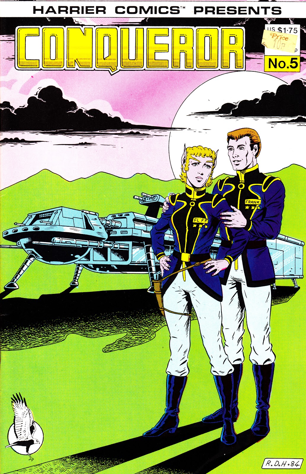 STARLOGGED - GEEK MEDIA AGAIN: 1984: CONQUEROR (Harrier Comics)