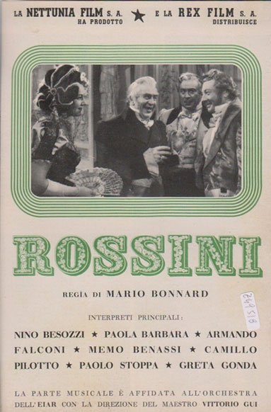 L'OPERA AL CINEMA: Rossini 1942