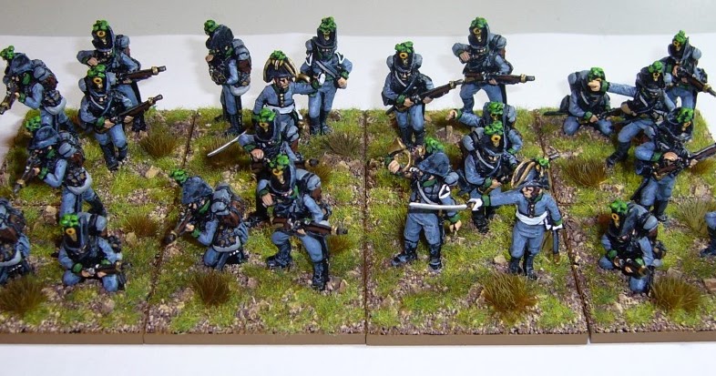 Chasseur: Austrian Jagers - Perry 28mm