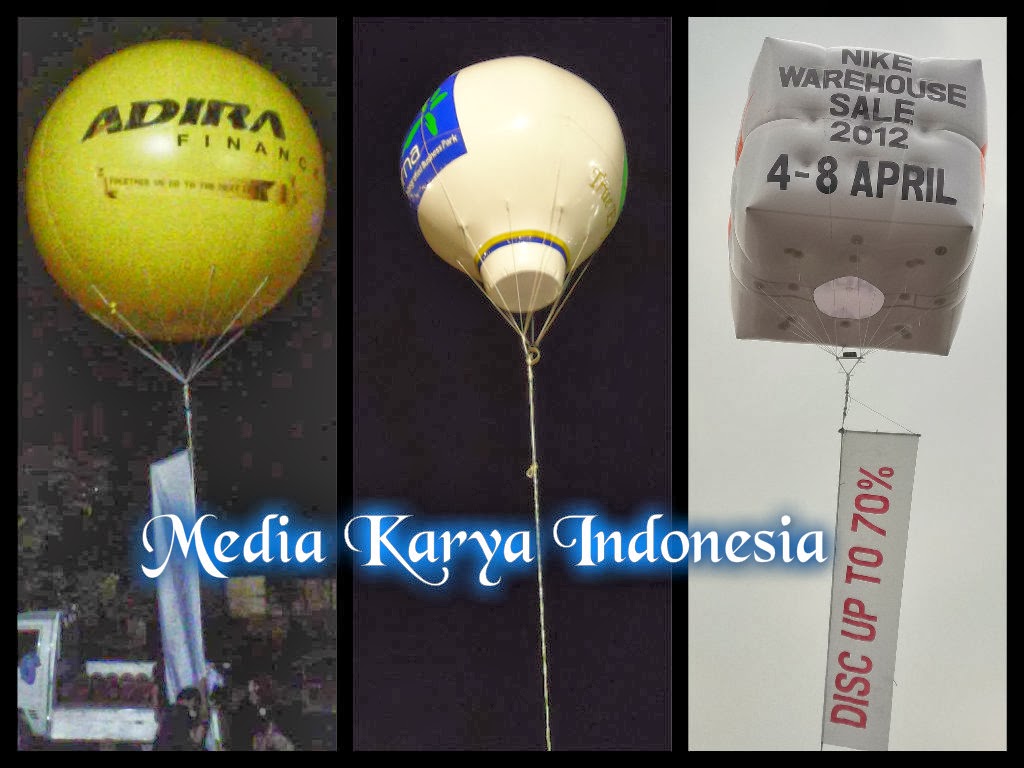 Balon Iklan / Balon Promosi udara | Media Balon Indonesia