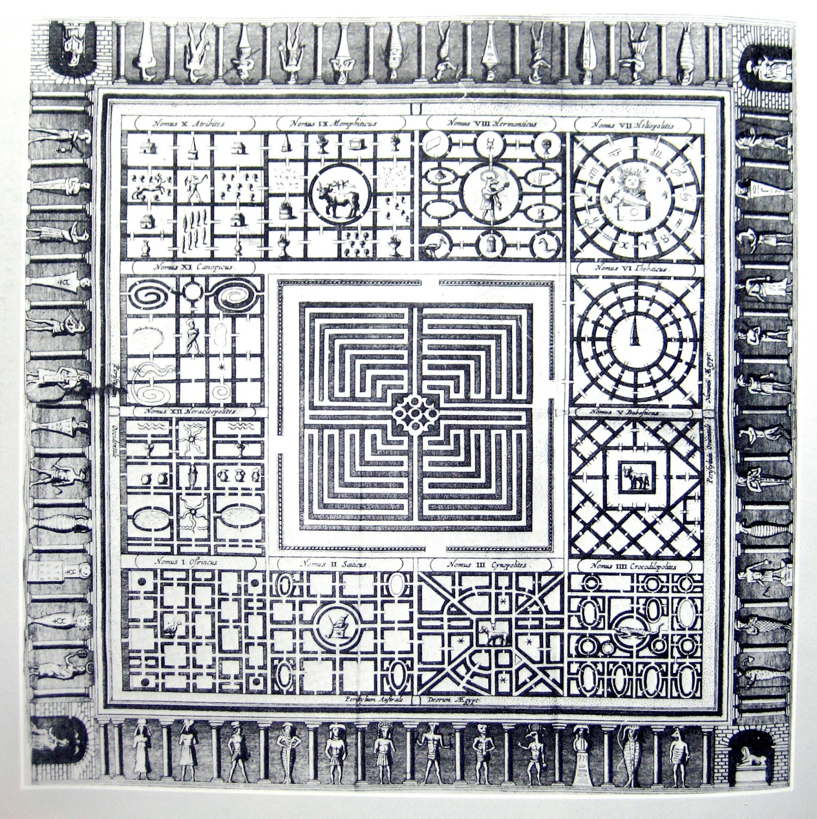 Labyrinth of Egypt: Hawara area in Fayoum Egypt