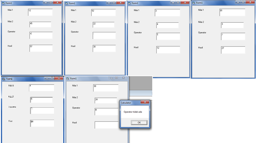Faishal Blog: Cara buat program kalkulator sederhana menggunakan Visual ...