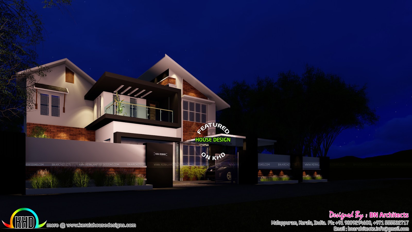 48+ 4 Bedroom Modern Mix House Plan, Top Style!