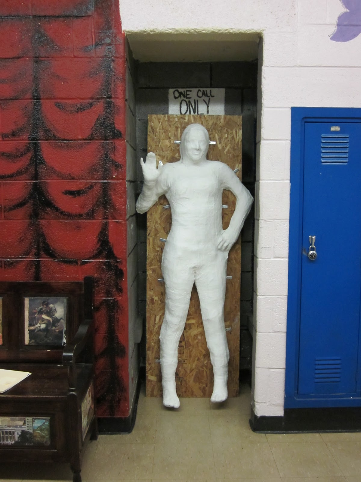 AAW 3D ART: We make a George Segal style plaster sculpture