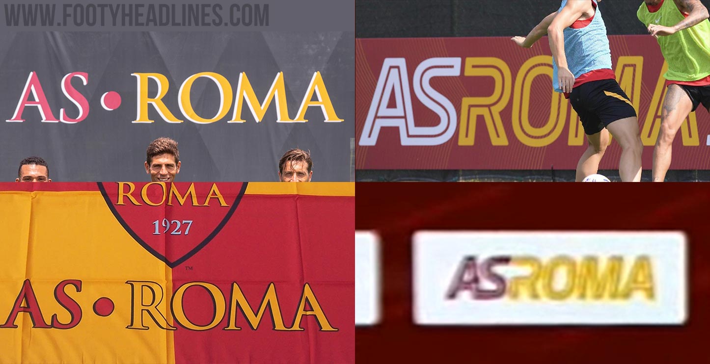 All-New AS Roma 2020 Branding Revealed - Footy Headlines