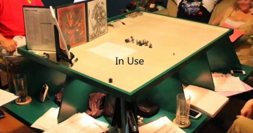 MF WARS: RPG Gaming Table Plans Kickstarter