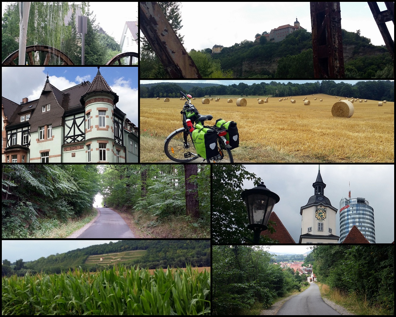 Ankes Garten: Radwandern von der Saalequelle nach Naumburg