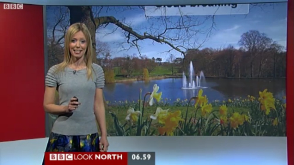 UK Regional News Caps: Lisa Gallagher - BBC Look North (Yorks) Weather