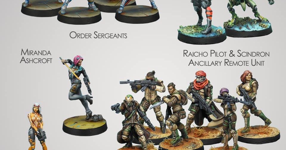 Tabletop Fix: Corvus Belli - Infinity Febuary Releases
