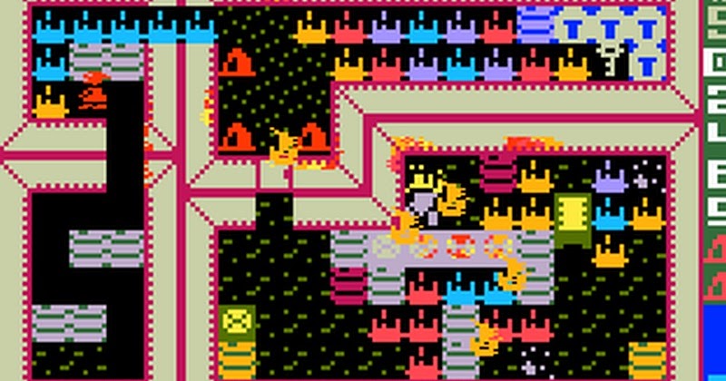 Indie Retro News: Towering Inferno - Intellivision homebrew with a ...