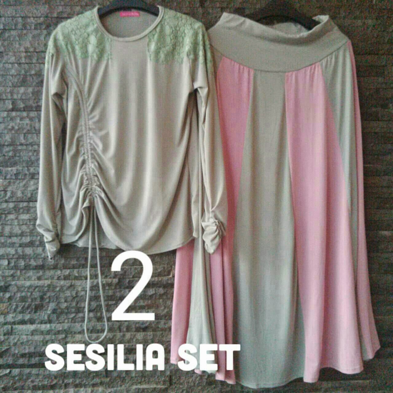 RUMAH HIJAB SAVANA: SESILIA SET ORI BY AZZURA MOMS