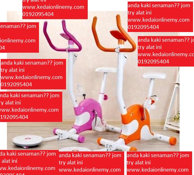 alat senaman kesihatan tubuh badan kayuhan basikal - kedai online