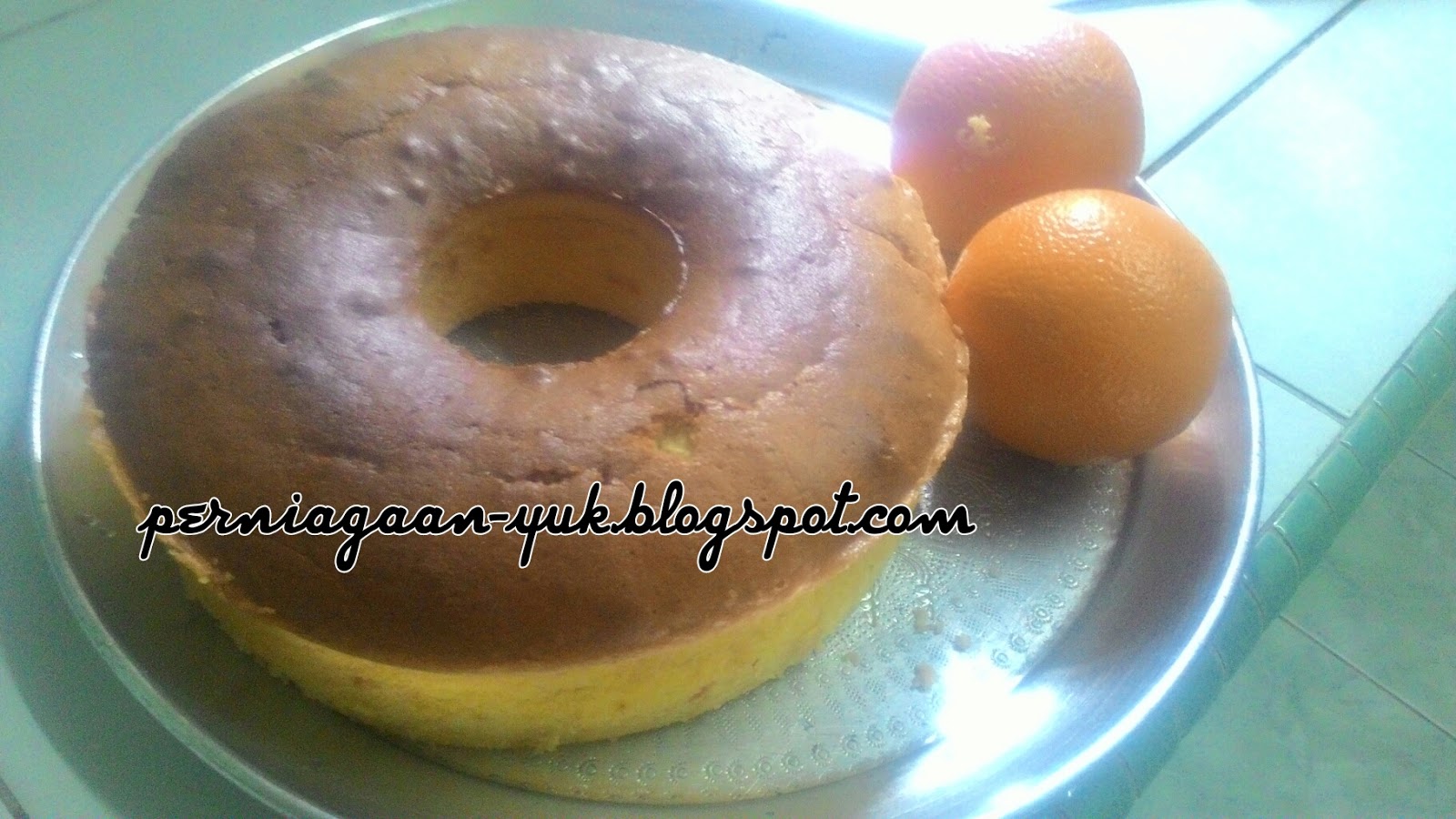 Resepi Sicilian Orange Cake | YUK'S TROVE