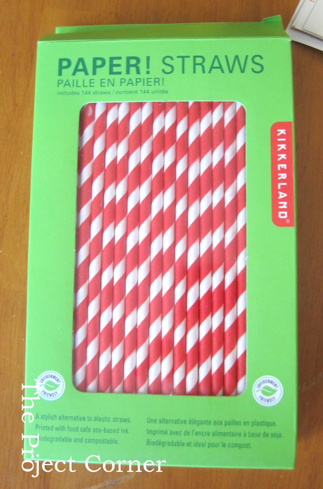 The Project Corner: Paper Straw Wreath