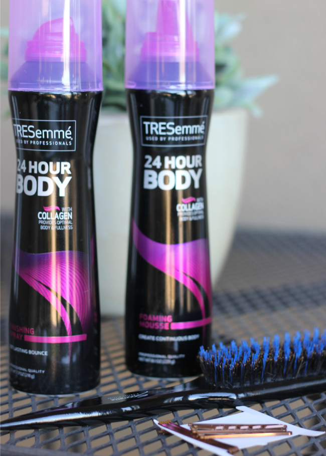 blushing basics: Primped & Polished Hair Tutorial